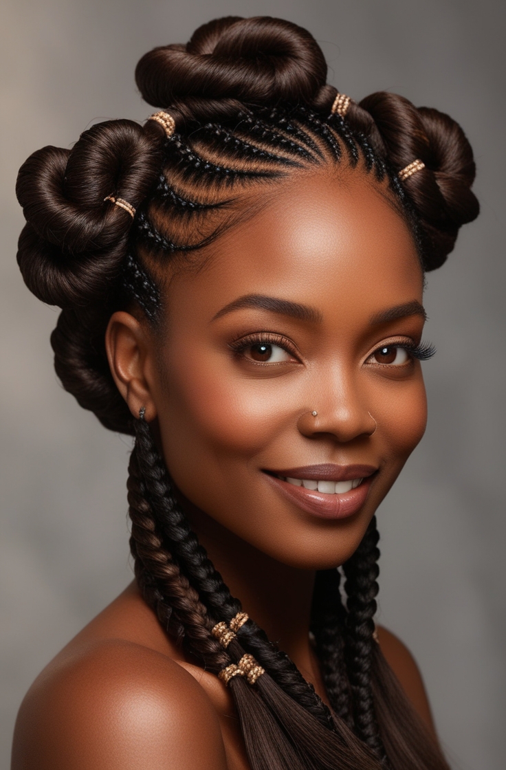 30 Fabulous Black Braided Hairstyles