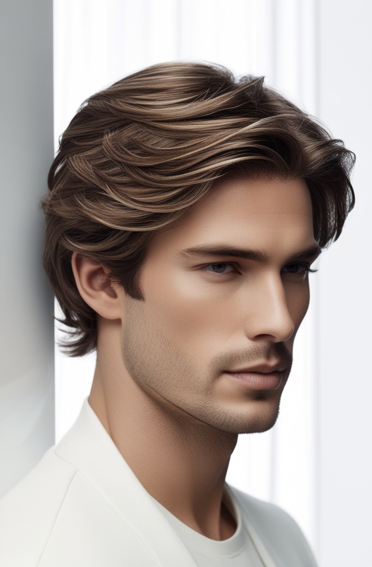 50 Cute And Stylish Medium Length Hairstyles For Men