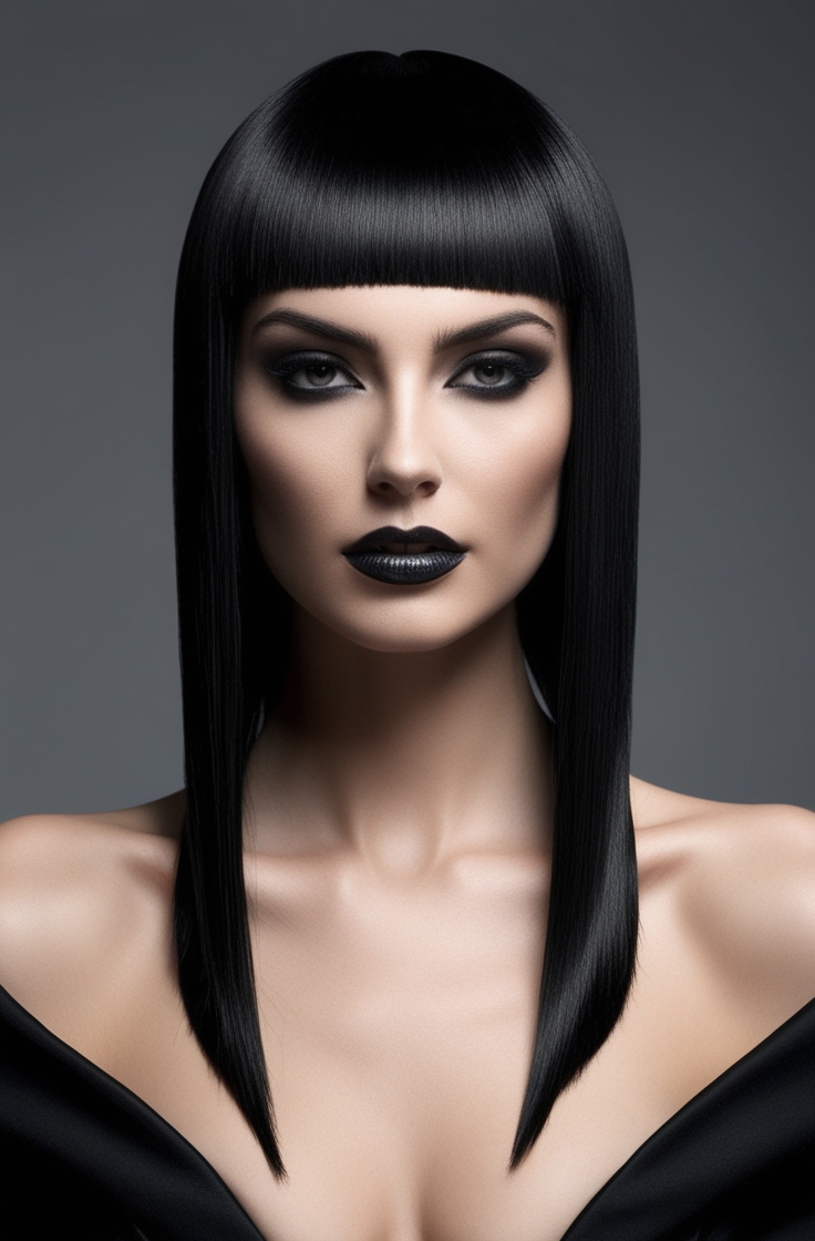25 Stunning Goth Hairstyles to Elevate Your Dark & Edgy Look