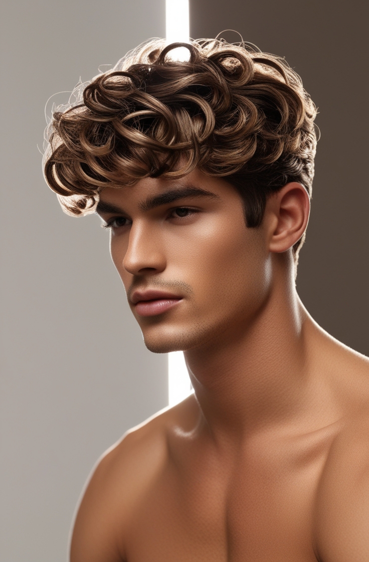 20 Best Stylish Short Curly Hairstyles for Men In 2025