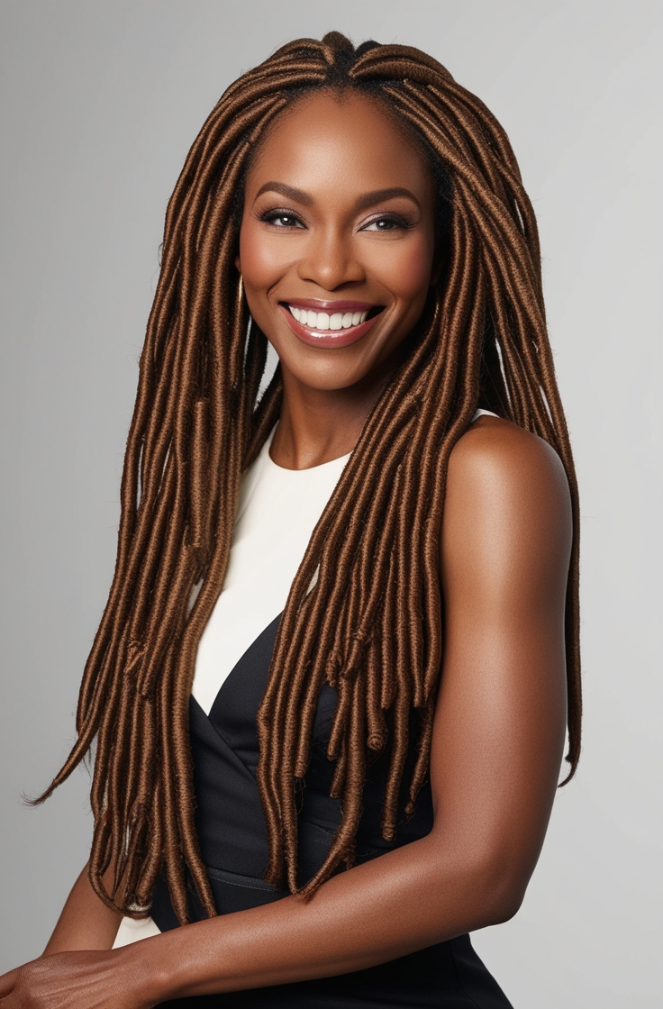 33 Best Loc Hairstyles For Every Occasion: Trendy & Creative