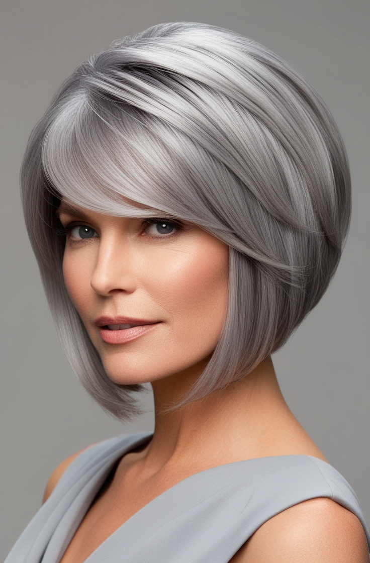 19 Stunning Grey Hair Color Ideas To Transform Your Look