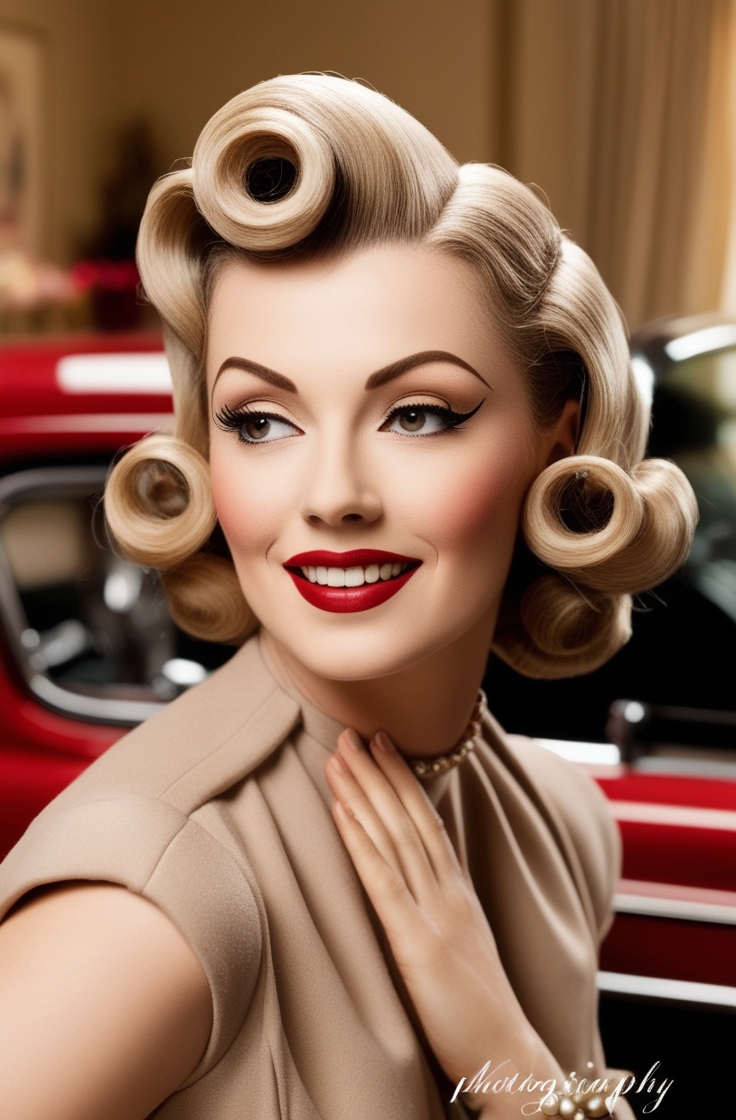 20 Beautiful 1940s Hairstyles for Women That You Need To Try