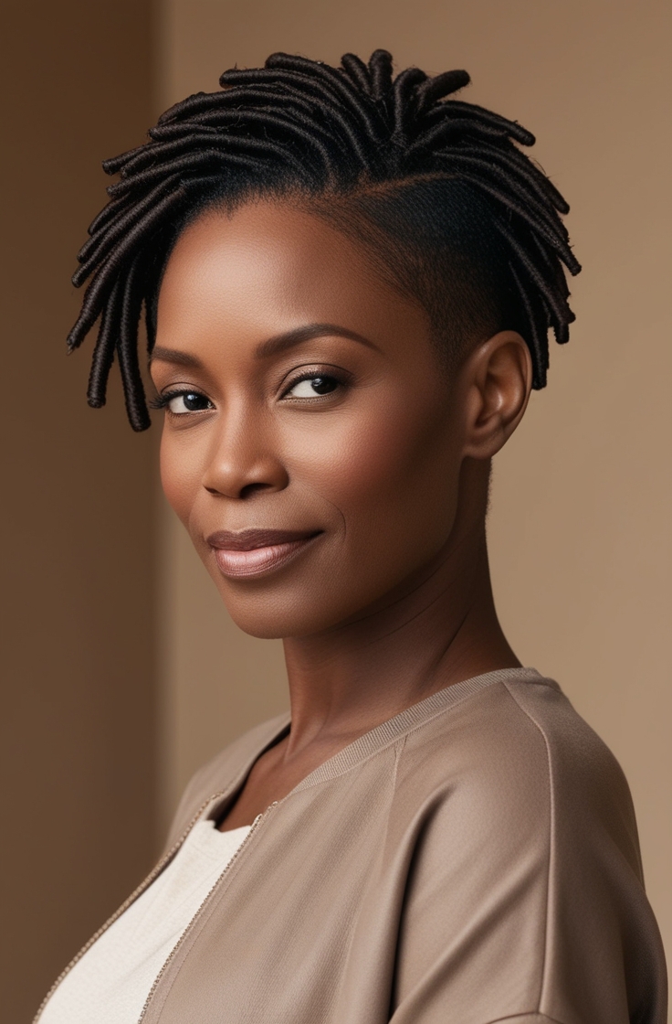 22 Stunning Short Loc Hairstyles for Women: Trendy & Elegant