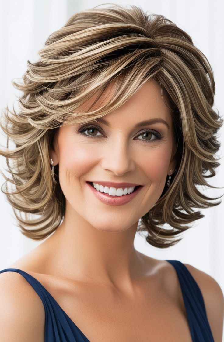 25 Gorgeous Medium-Length Curly Hairstyles for Fresh Look