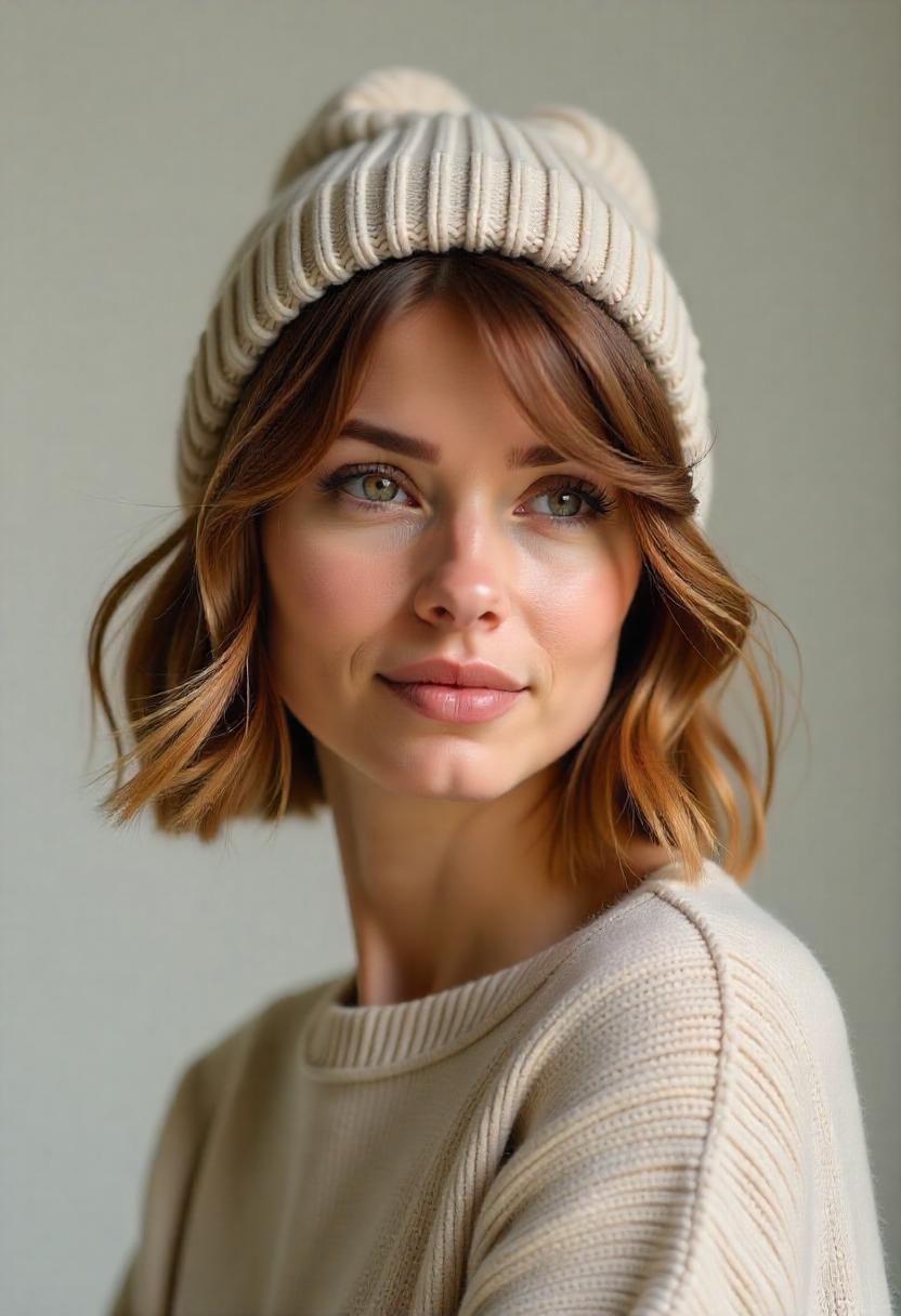 31 Trendy Beanie Hairstyles to Keep You Stylish and Cozy
