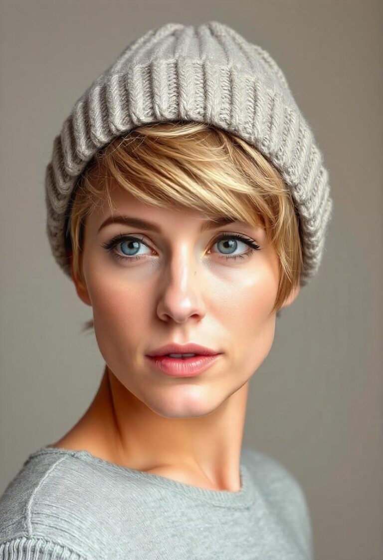 31 Trendy Beanie Hairstyles to Keep You Stylish and Cozy