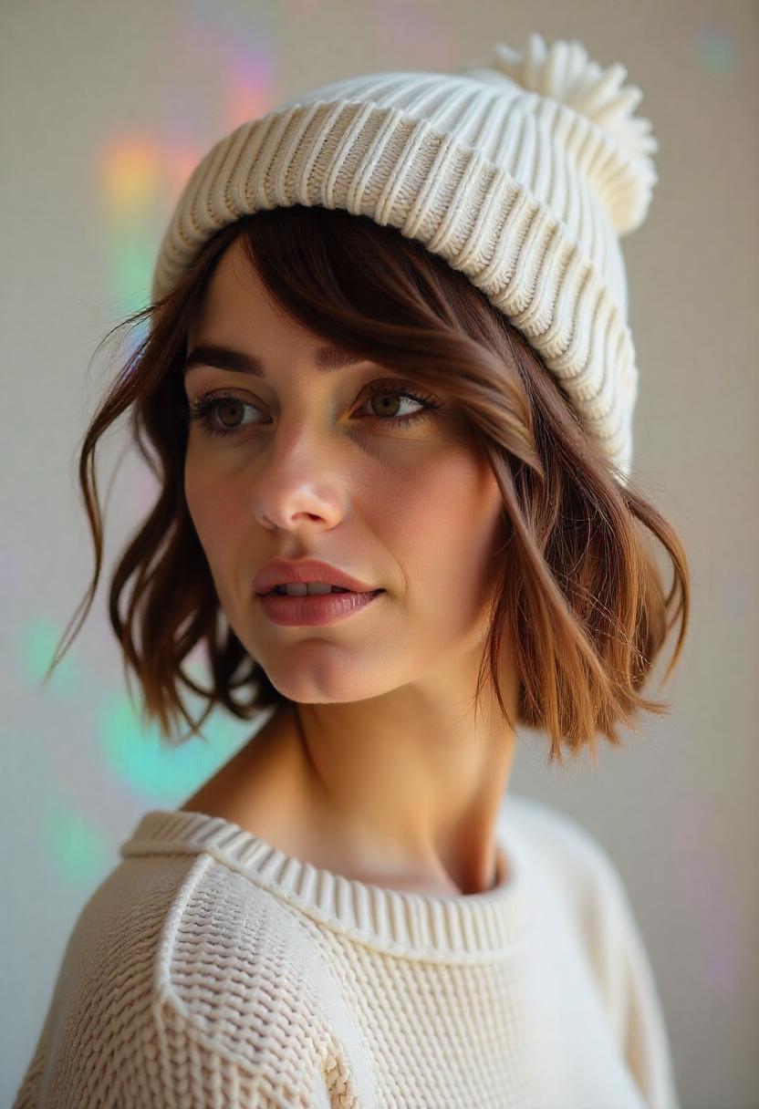 31 Trendy Beanie Hairstyles to Keep You Stylish and Cozy